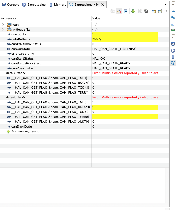 F103rb Can Bus Transmit Error Stmicroelectronics Community