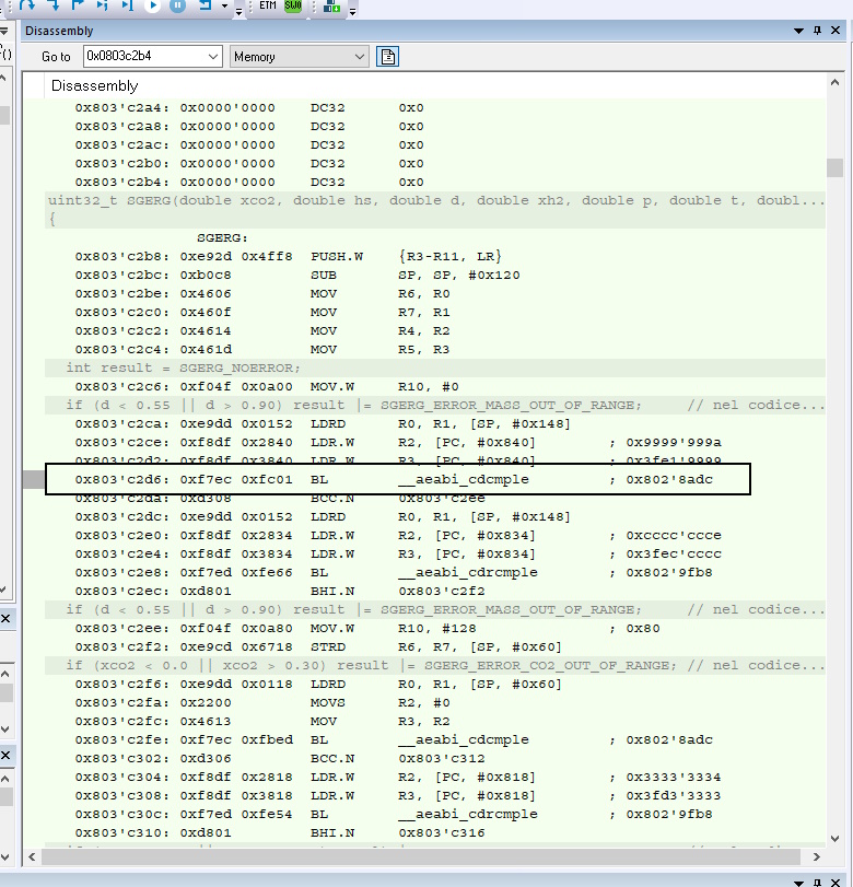Remove Aeabi Function Stmicroelectronics Community
