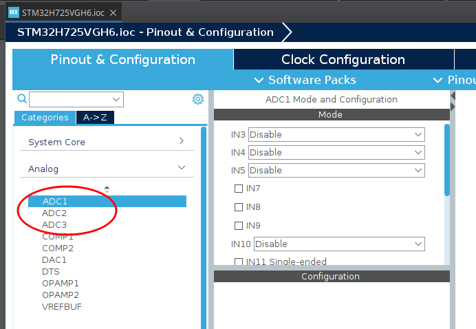 Solved: STM32H725VGH6 interleaved mode - STMicroelectronics Community