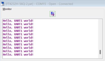 Solved: HAL_UART_Transmit with Single Wire Half Duplex? - STMicroelectronics Community
