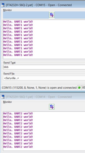 Solved: HAL_UART_Transmit with Single Wire Half Duplex? - STMicroelectronics Community