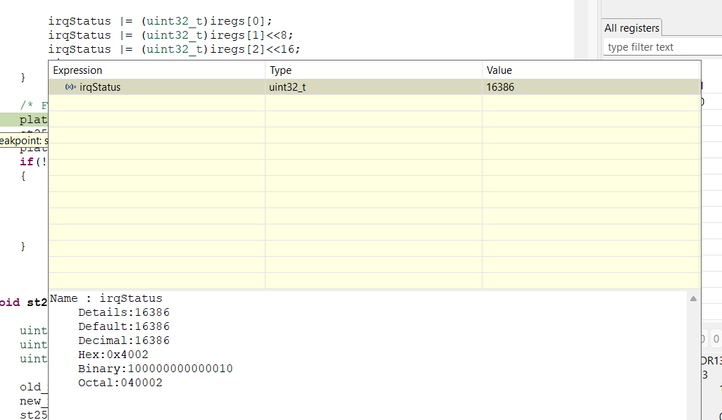 Solved: no response interrupt keep on triggering continuou... - STMicroelectronics Community