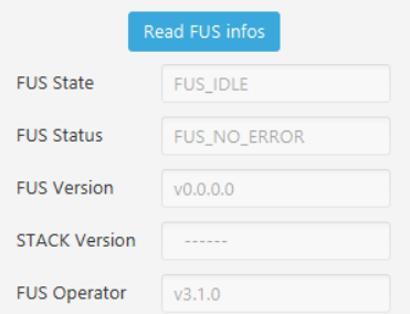 FUS running but not able to load Stack? - STMicroelectronics Community