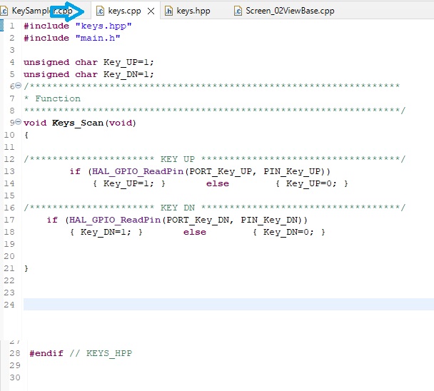 toughgfx change screen from button virtual functio... - STMicroelectronics Community