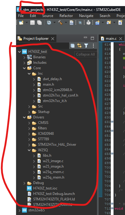 Solved Tried Connecting To Github Now All Source Files A Stmicroelectronics Community