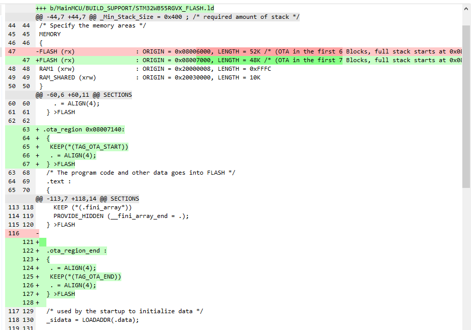 Solved: STM32WB FOTA Practical Questions - STMicroelectronics Community