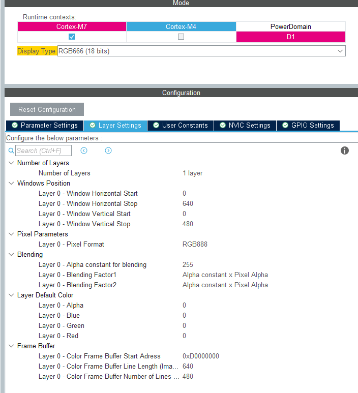 Solved: TouchGFX Lined Output on RGB Display - Page 2 - STMicroelectronics Community