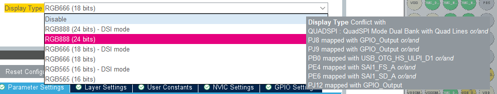 Solved Touchgfx Lined Output On Rgb Display Stmicroelectronics Community
