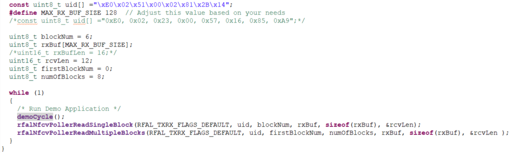 Solved: I am using STM32L476RG board with x-nucleo-NFC05a1 ...
