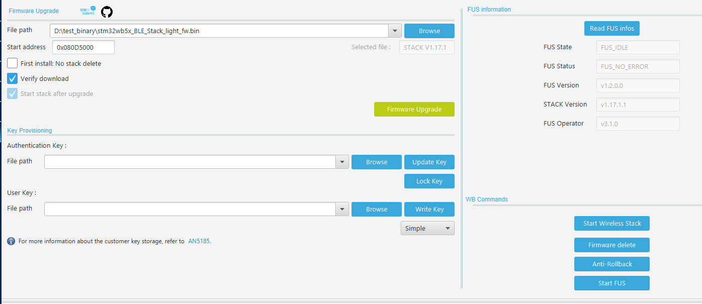 stm32cubeprogrammer difference between ST-Link and ...