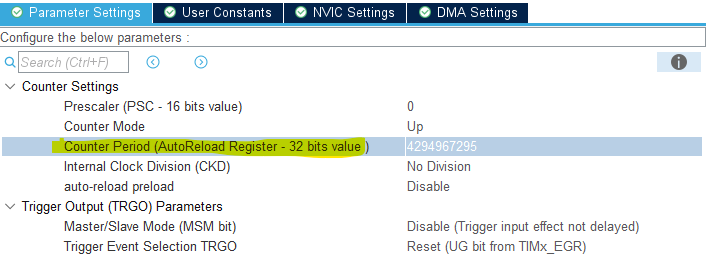 Timer 32bit Inputcapture Stmicroelectronics Community