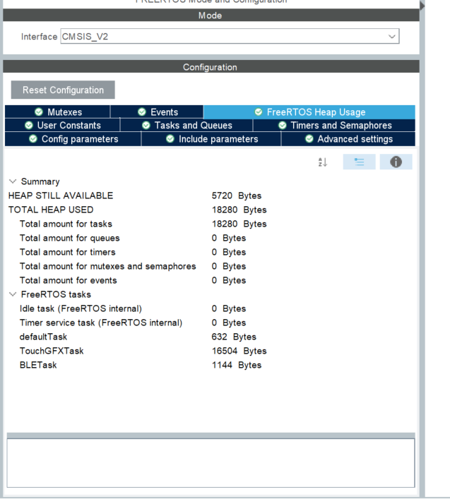 Solved: FreeRTOS: Only one of two tasks are occurring - STMicroelectronics Community