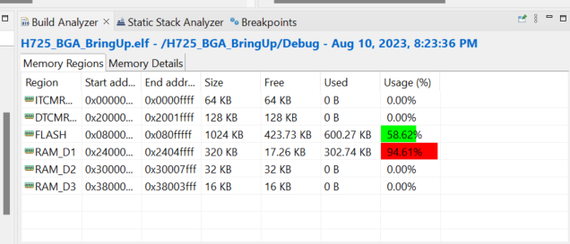 Solved: FreeRTOS: Only one of two tasks are occurring - STMicroelectronics Community
