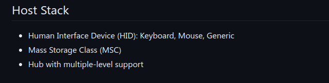 USB Audio Device/Host Class 2.0 Middleware support ...