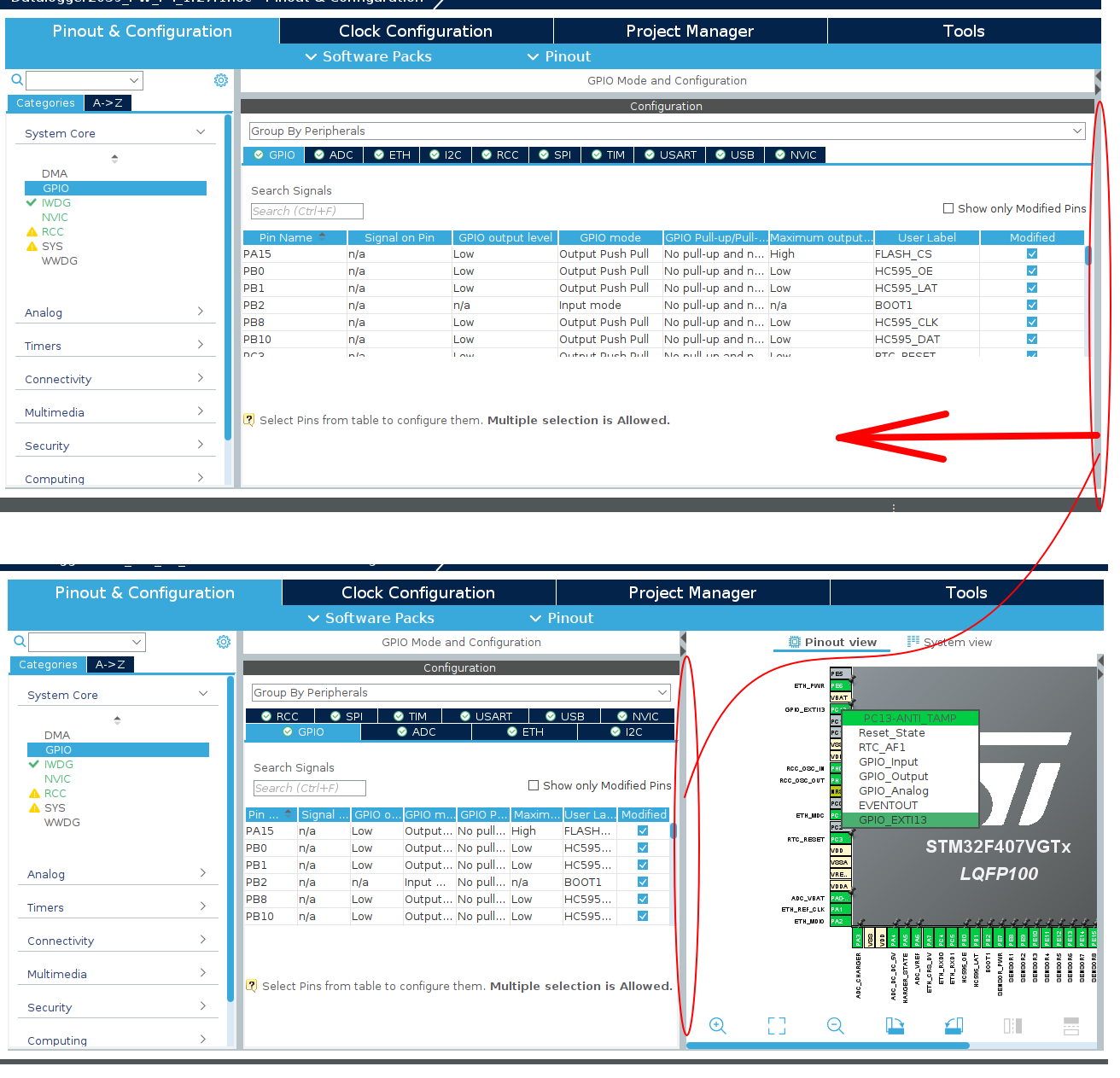 Solved How To Configuring Stm32mp157 Gpio As External Int Stmicroelectronics Community