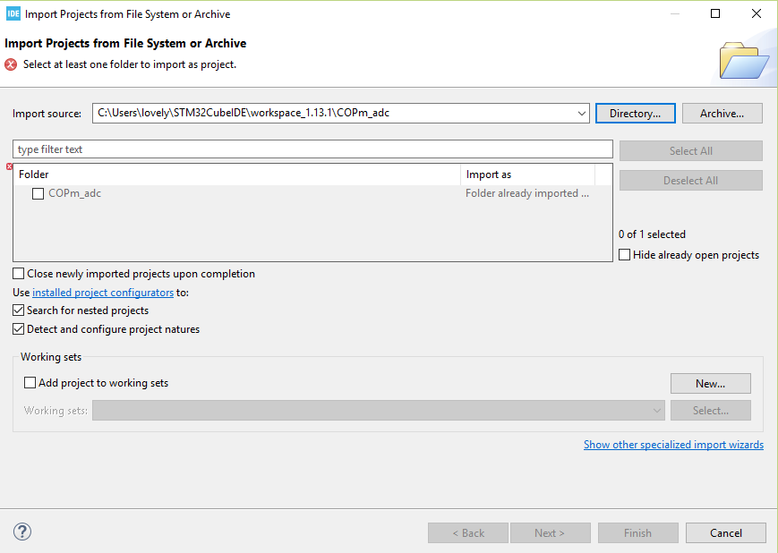 Updating Cube Ide Manually Stmicroelectronics Community