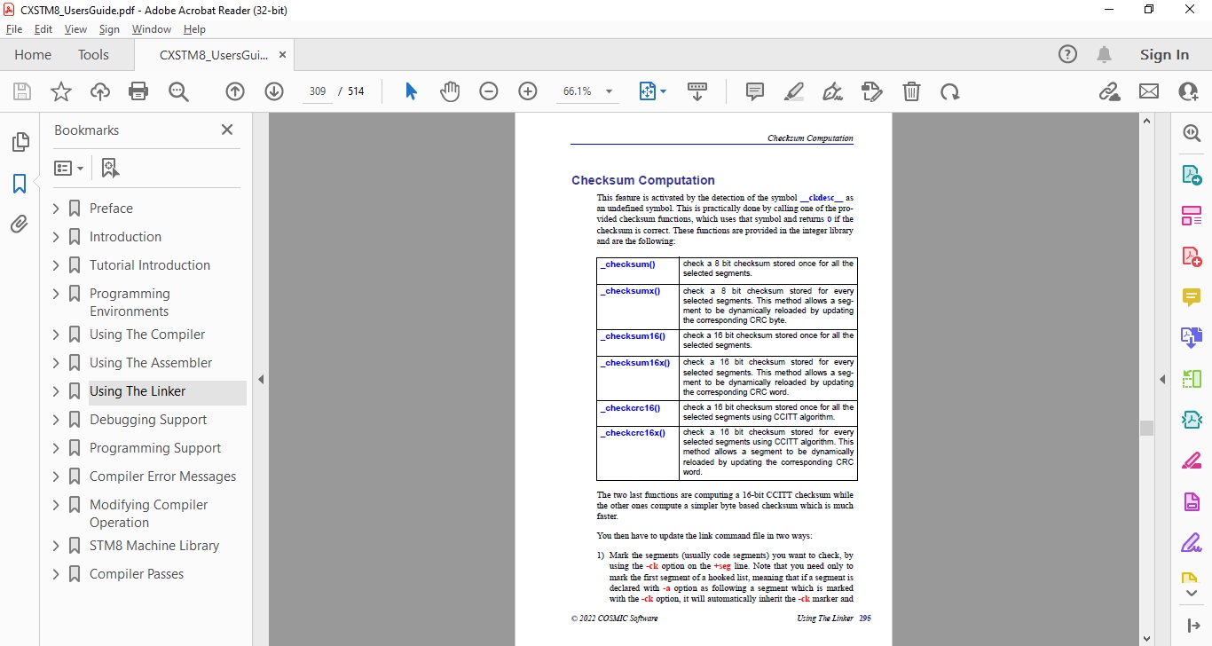 Solved: how can i compute flash crc for STM8AF5288 MCU wit... - STMicroelectronics Community