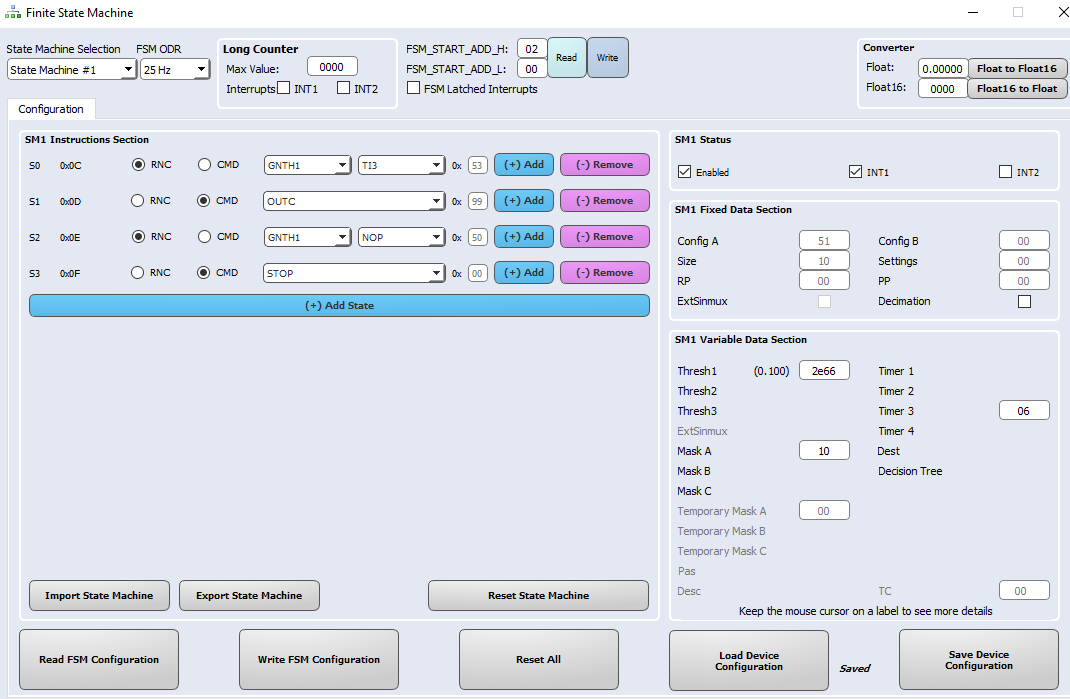 Solved: FSM_ODR register settings on LIS2DUXS12 - STMicroelectronics Community