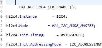 stm32H7 run code like _HAL_RCC_GPIOJ_CLK_ENABLE() ... - STMicroelectronics Community