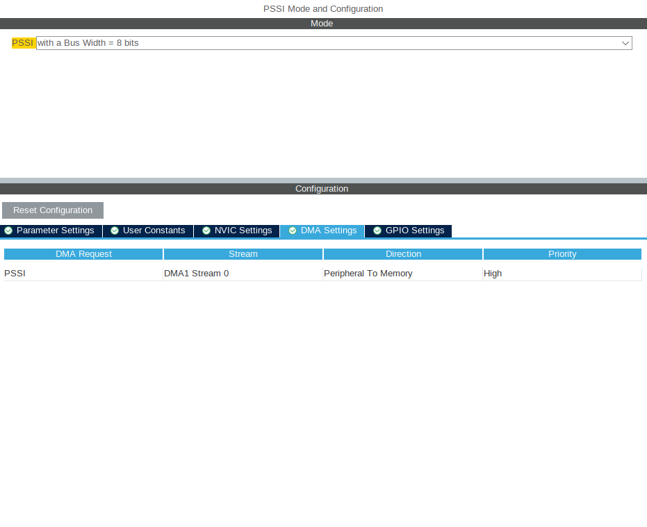 Solved: STM32h725 Slave PSSI bad length - STMicroelectronics Community