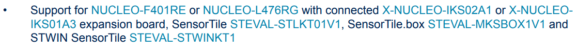 AlgoBuilder GUI supports STEVAL-MKI109V3? - STMicroelectronics Community