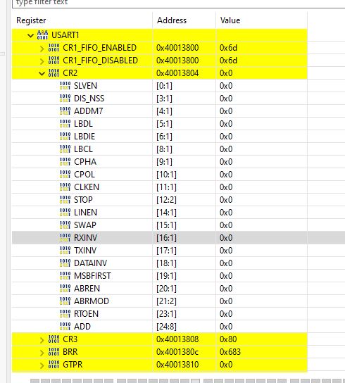Solved Stm32g0b0 Usart1 Data Incorrect Stmicroelectronics Community