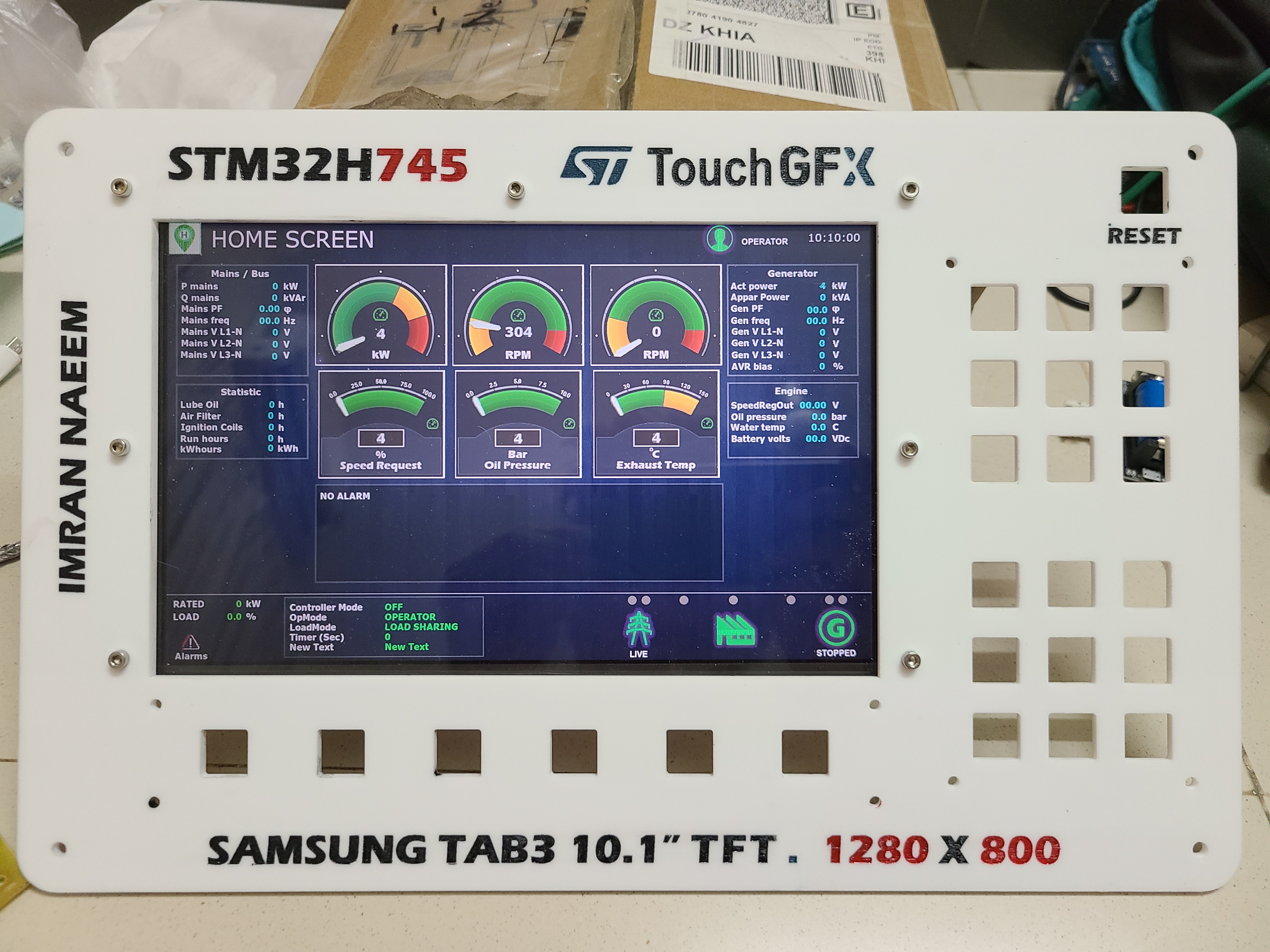 Solved: STM32H745XIT6 MT25QL256A External Loader not worki ...