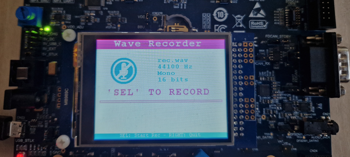CODEC with STM32 - STMicroelectronics Community