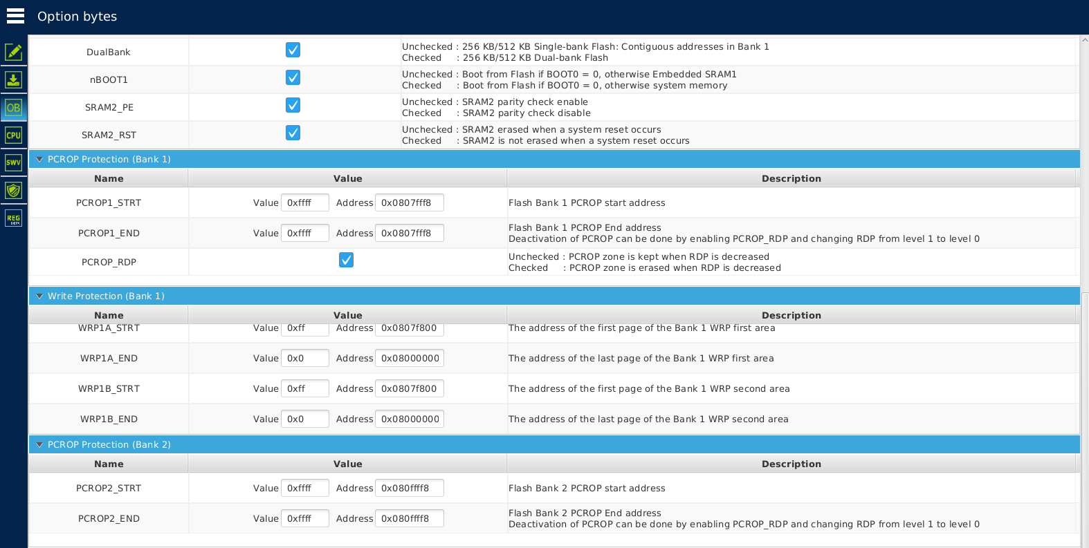 Read Out Protection Is Causing Complete Shutdown O Stmicroelectronics Community