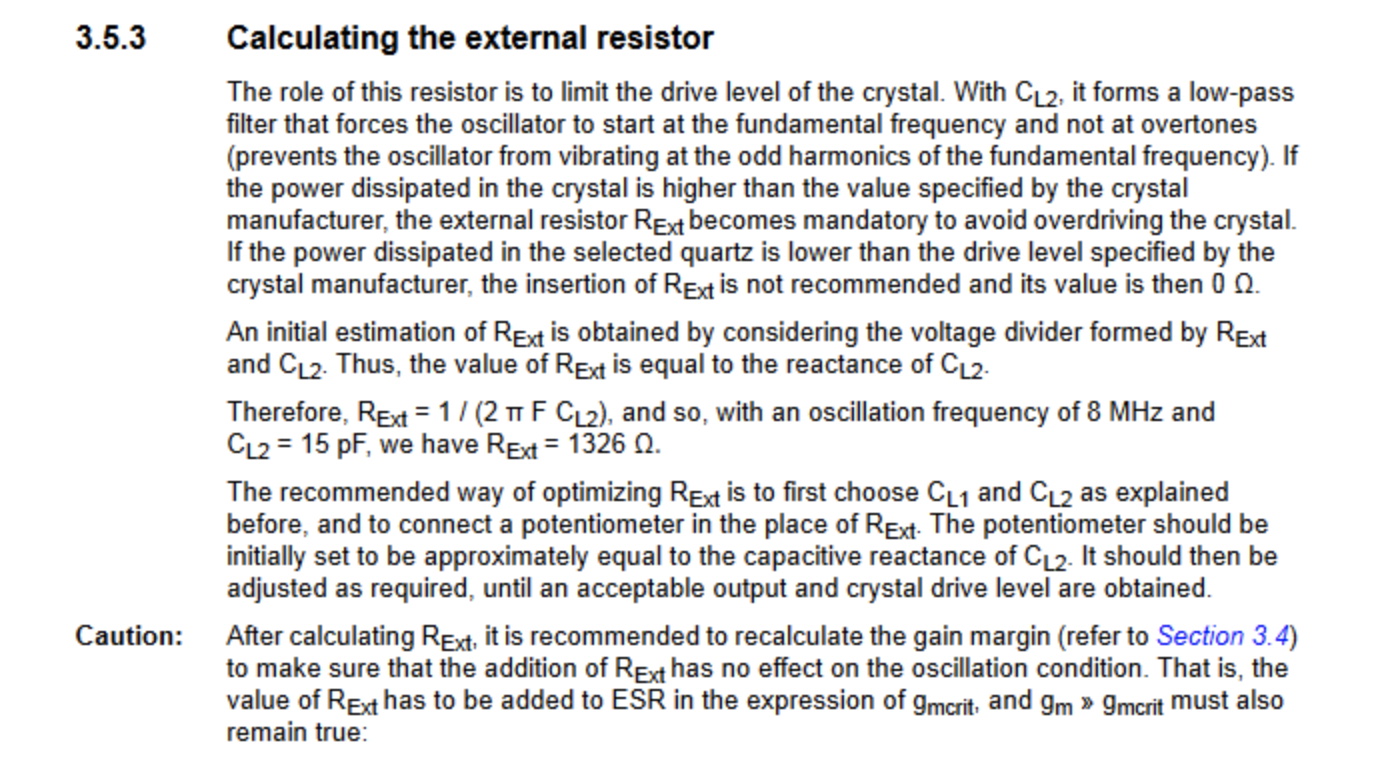 Selecting The Correct Capacitor And Resistor Value Stmicroelectronics Community