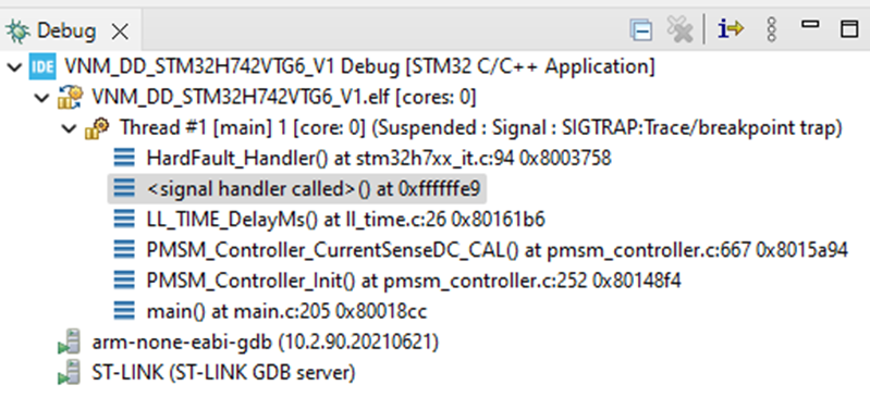 Solved Stm32h7 Hardfault From Random Point In Code Stmicroelectronics Community