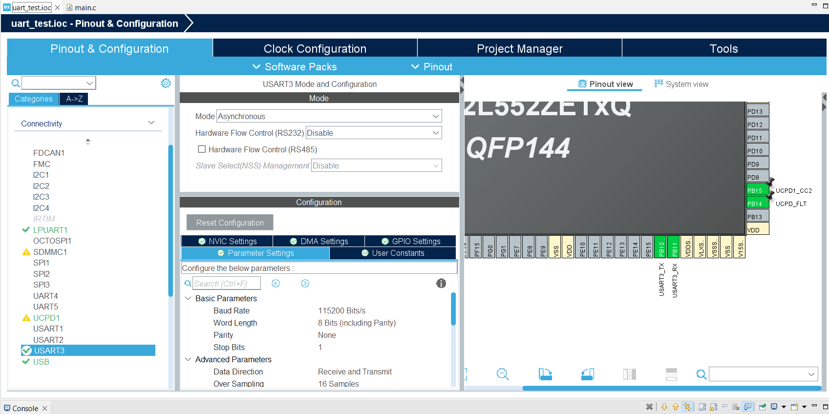 Solved: Issue with terminal output at putty with simple He... - STMicroelectronics Community