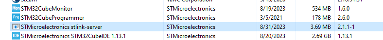 Cubemonitor Probe Declaring [not Connected Devi Stmicroelectronics Community