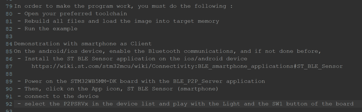 STM32WB5MMG Ble connection problem - STMicroelectronics Community