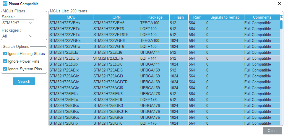 Solved: STM32H7 - STMicroelectronics Community