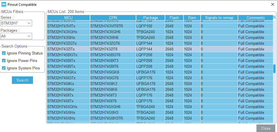 Solved: STM32H7 - STMicroelectronics Community