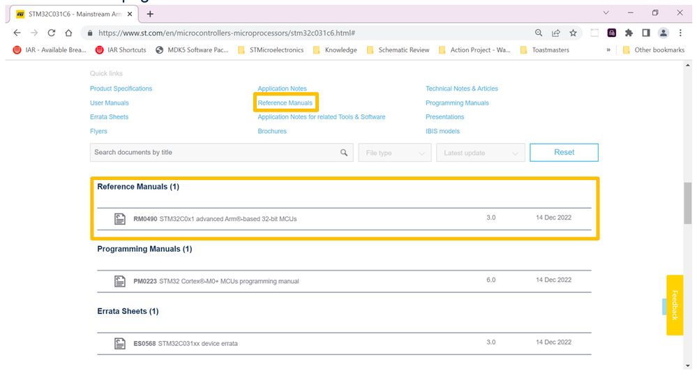 How Can I Use Stm32cubeprogrammer To Perform A Reg Stmicroelectronics Community 1037