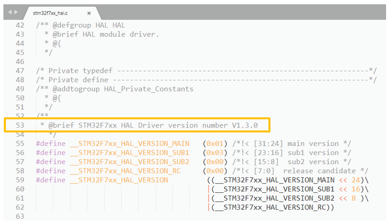 How Can I Check The Stm32cube Fw Version Used In M Stmicroelectronics Community