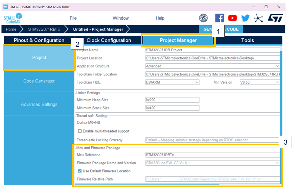 How Can I Check The Stm32cube Fw Version Used In M Stmicroelectronics Community