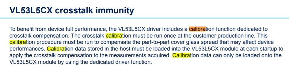 Solved: Inquiry Regarding VL5315CX LiDAR Sensor Performanc ...