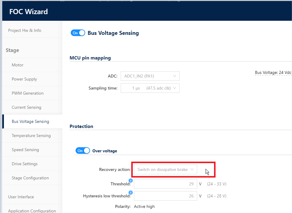 how to lock the bldc motor with brake applied? - STMicroelectronics ...