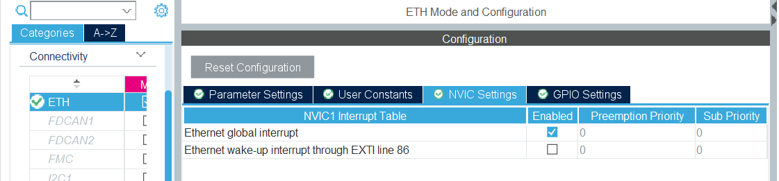 Solved Stm32h757 Ethernet Communication Not Working