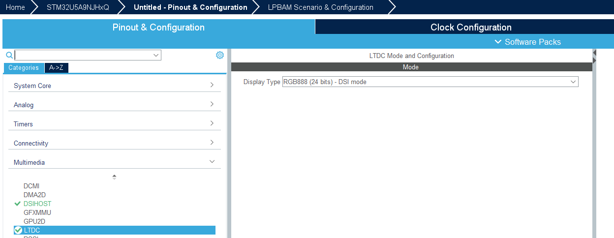 Solved: How to configure DSI-interface for the STM32U599/U... - STMicroelectronics Community