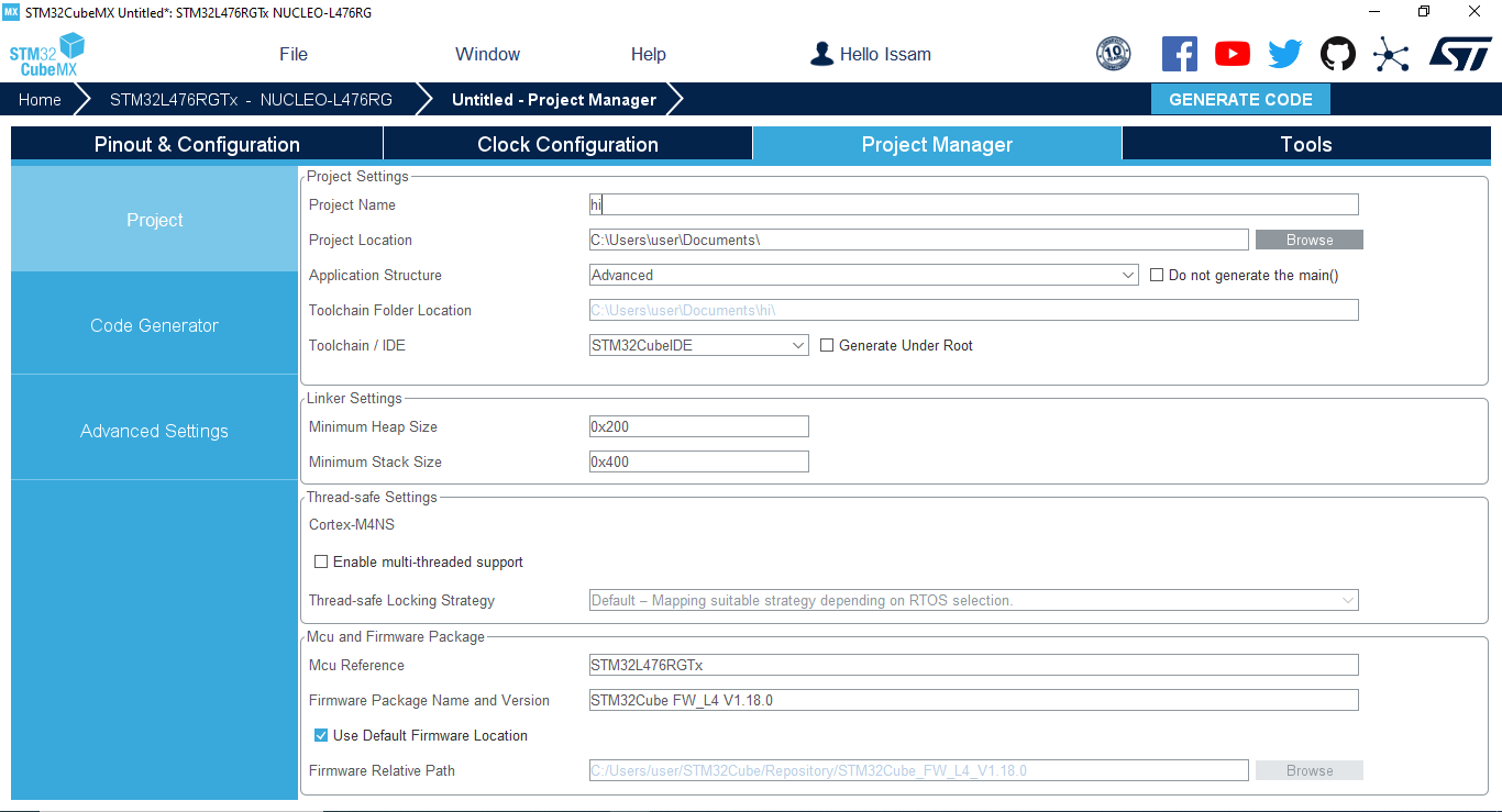 Solved: WolfSSL code not being generated completed from Cu ...