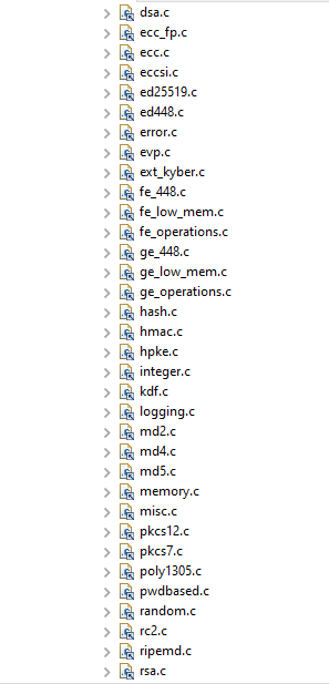 Solved: WolfSSL code not being generated completed from Cu... - STMicroelectronics Community