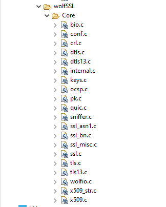 Solved: WolfSSL code not being generated completed from Cu... - STMicroelectronics Community