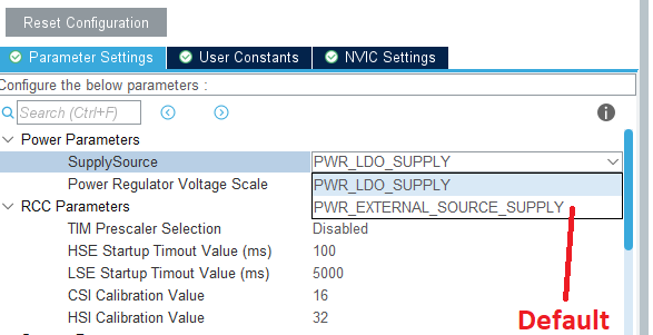 Stm32h750vb Code Not Automatically Starting Afte Stmicroelectronics Community