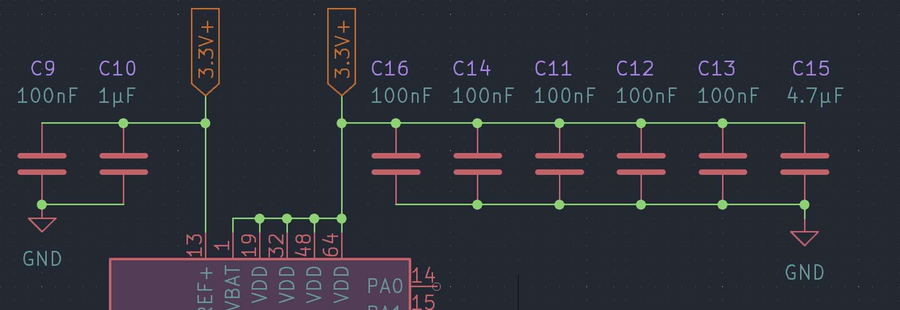 STM32F401RCT6 Schematic issues - STMicroelectronics Community