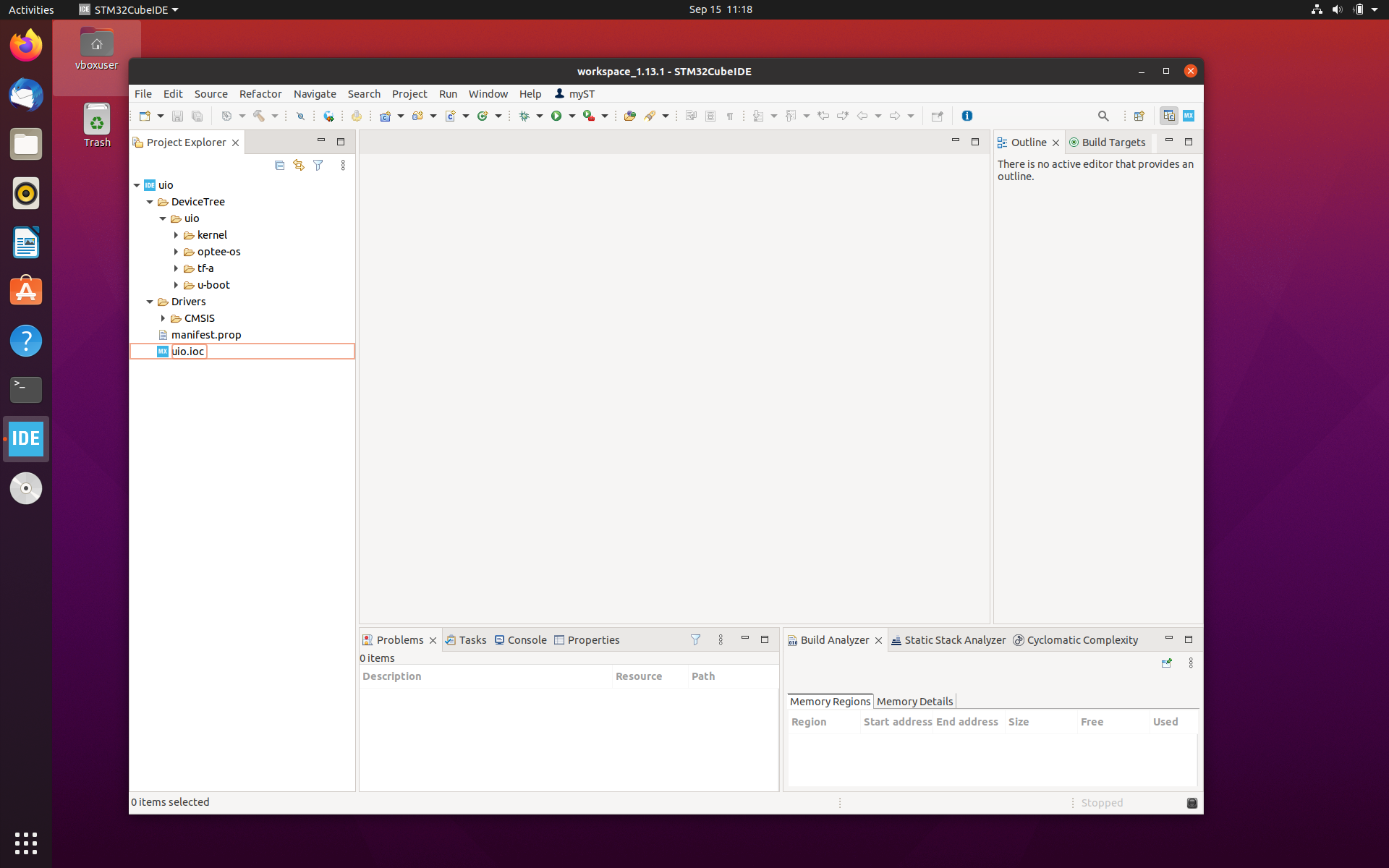 stm32mp135f-dk create new project and use HAL-Liba ...