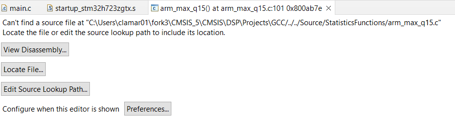 arm_rfft_fast_f32() fails with 128 points but work... - STMicroelectronics Community